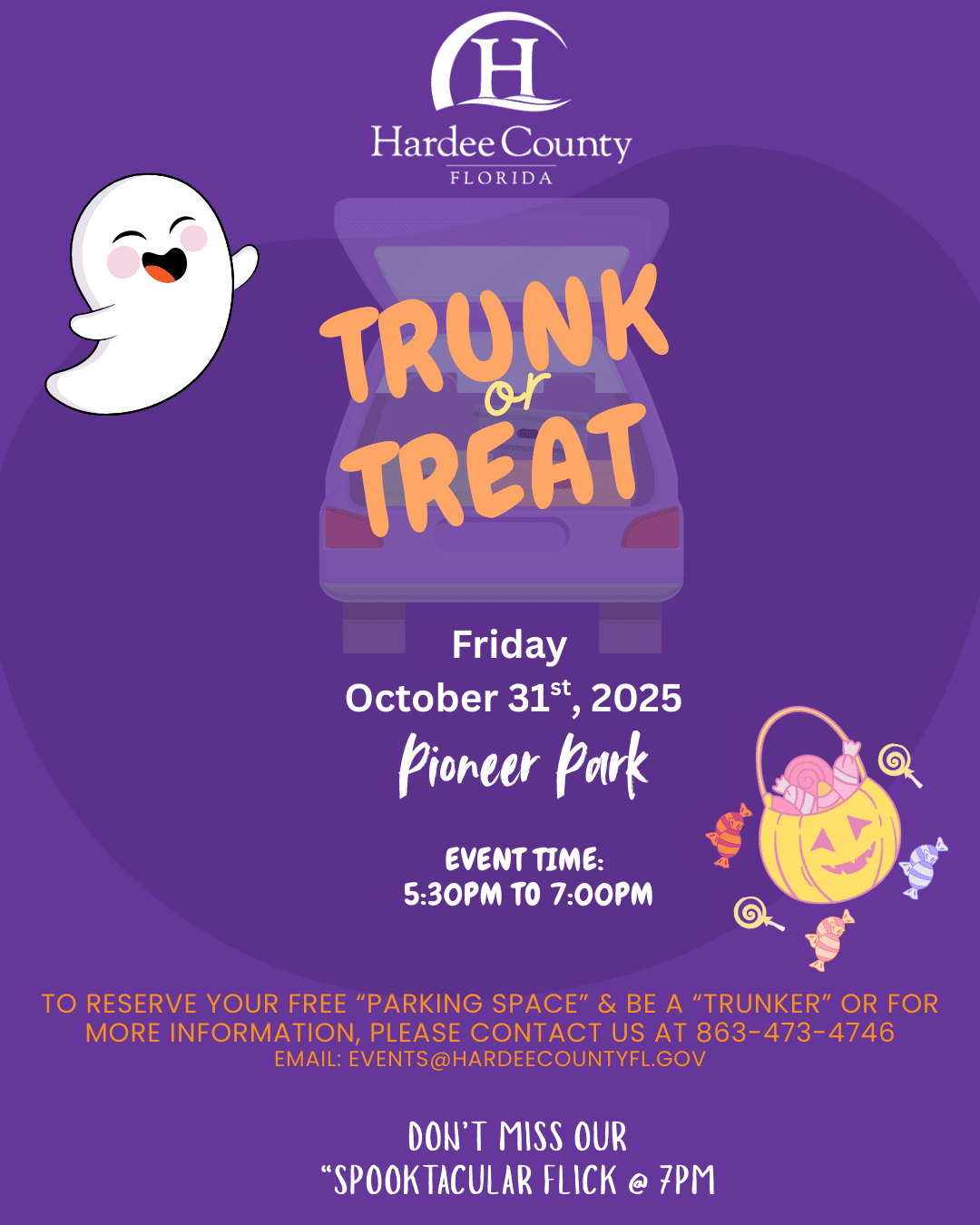 BOCC Trunk or Treat | Hardee County Board of County Commissioners